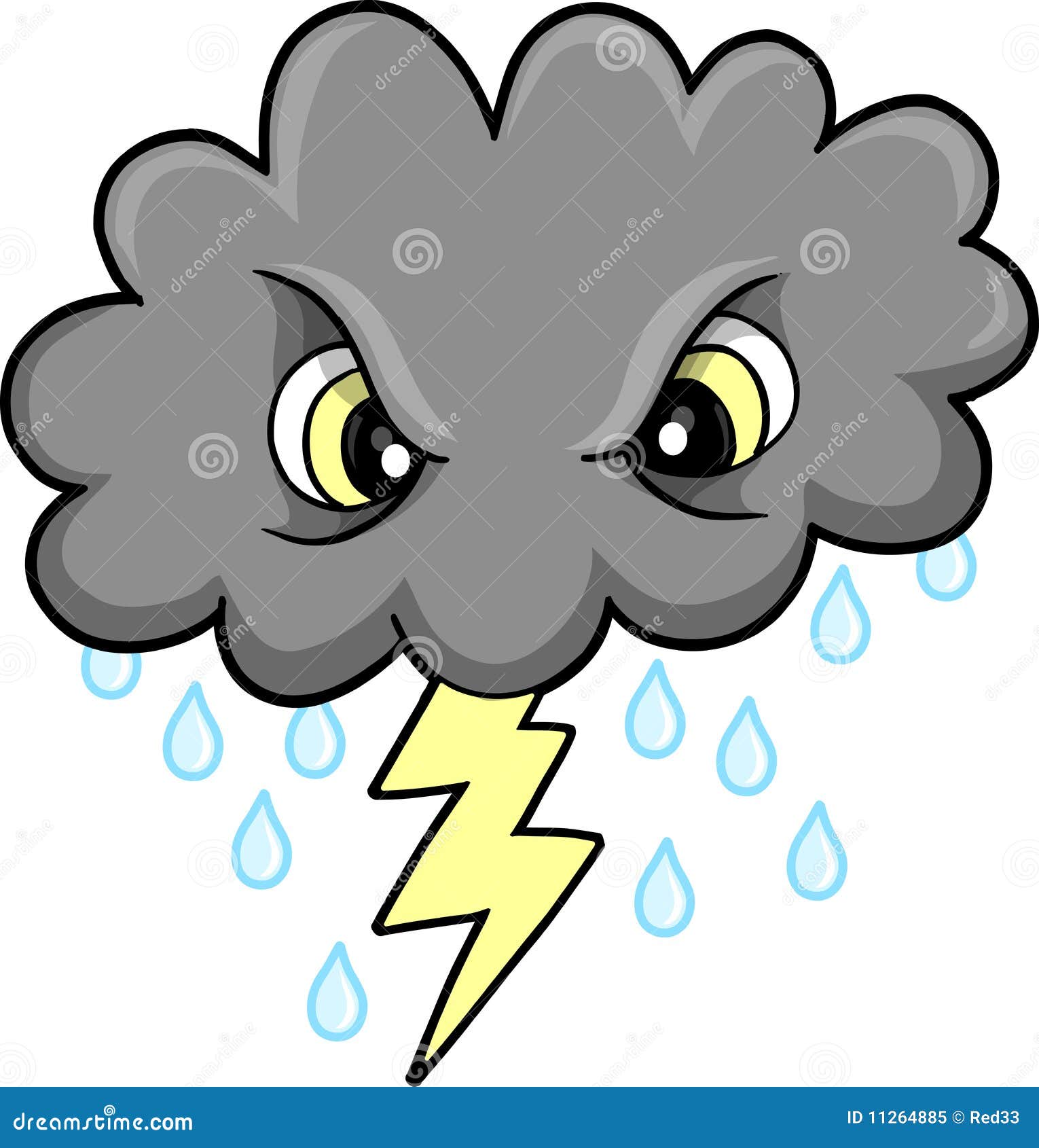 Thunder Cloud Clipart