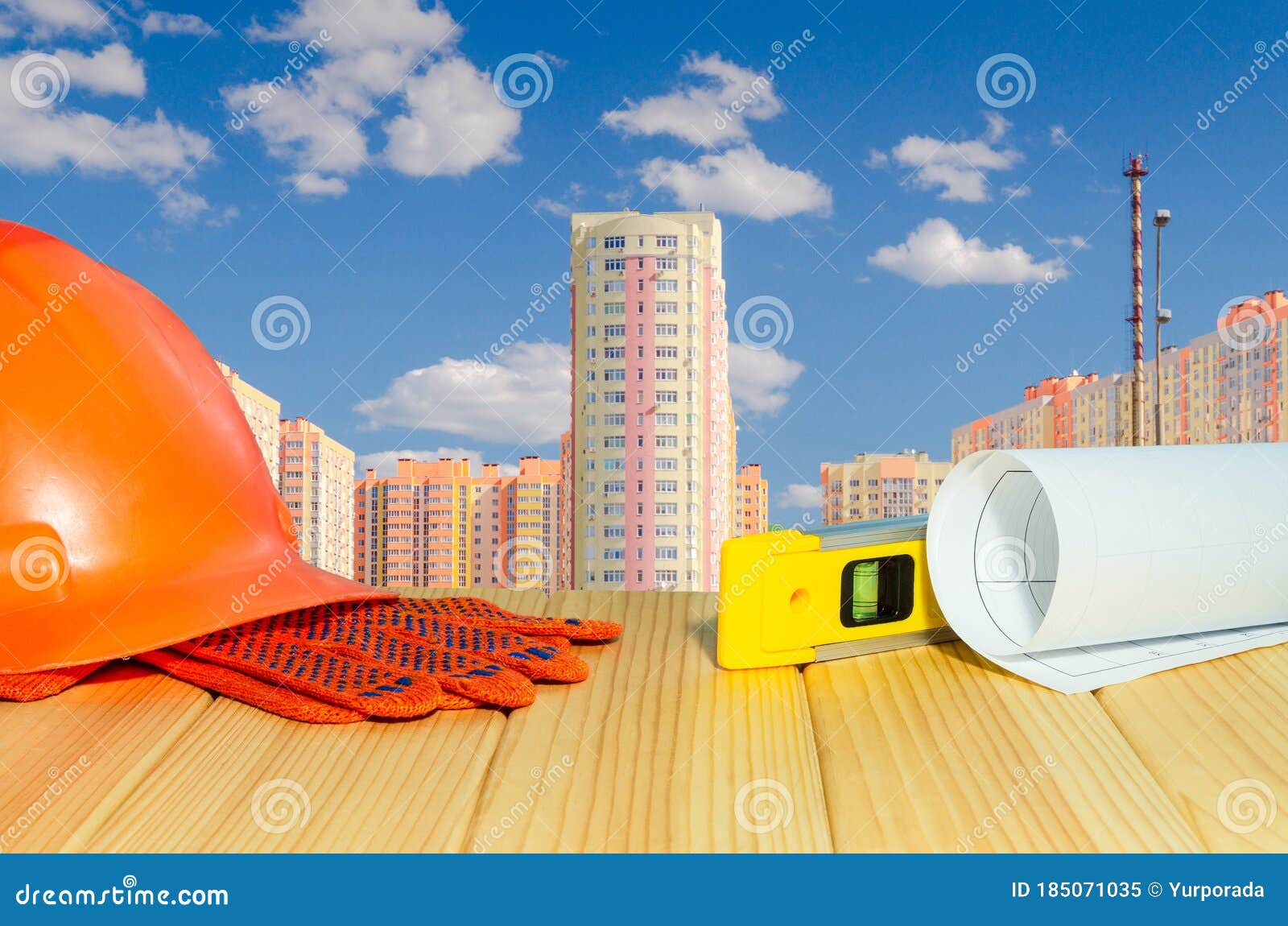 The Means of Protection of the Builder and Drawing are Folded after ...