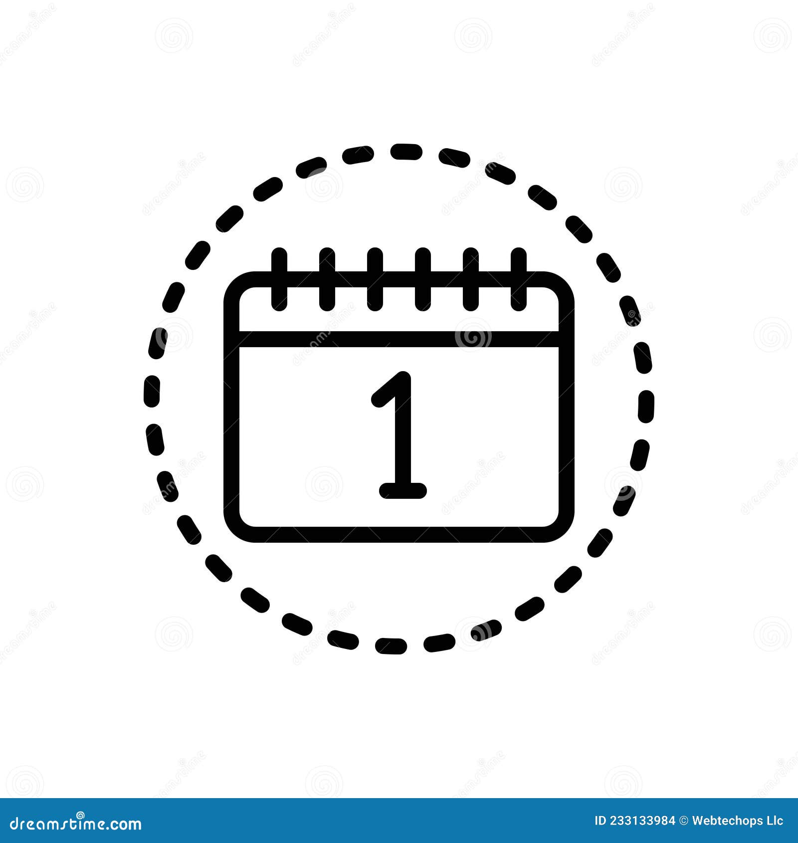 Black Line Icon for Meant, Contemplate and Intended Stock Vector ...