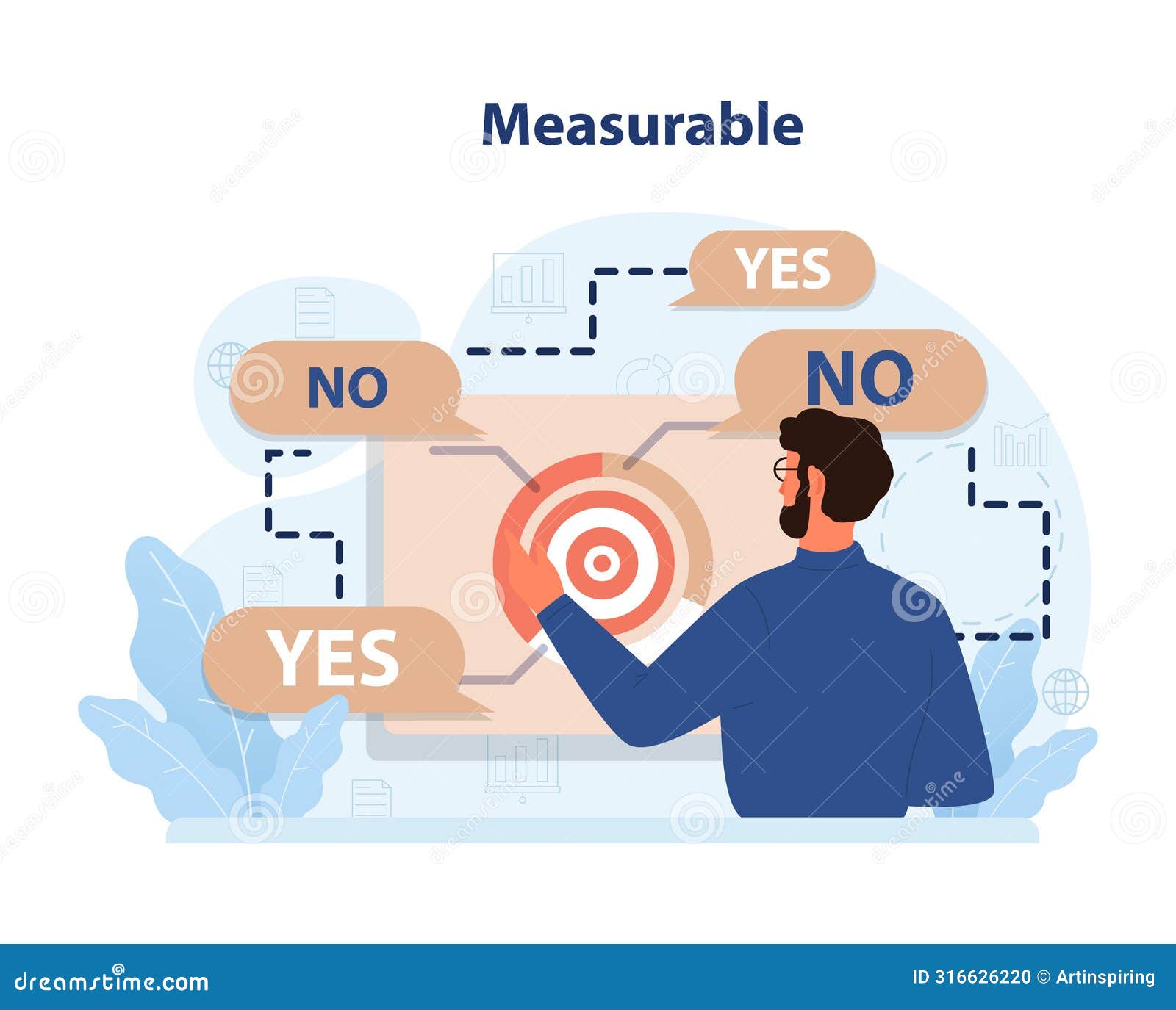 Success Benchmarks Line Icons Collection. Goals, Milests, Achievements ...