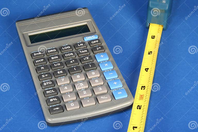 Measure and Calculate stock photo. Image of calculate, inch - 626494