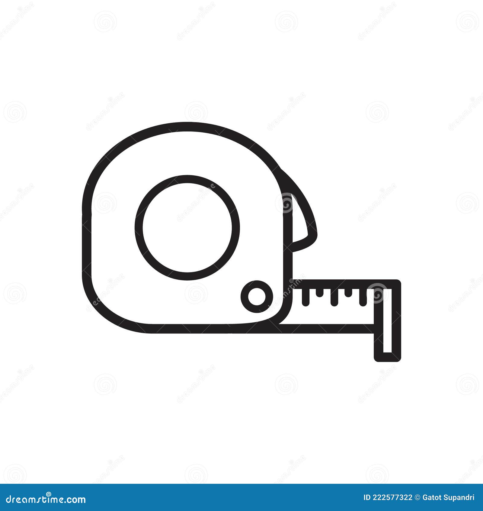 Measure Icon Vector Logo Design Template Stock Vector - Illustration of ...