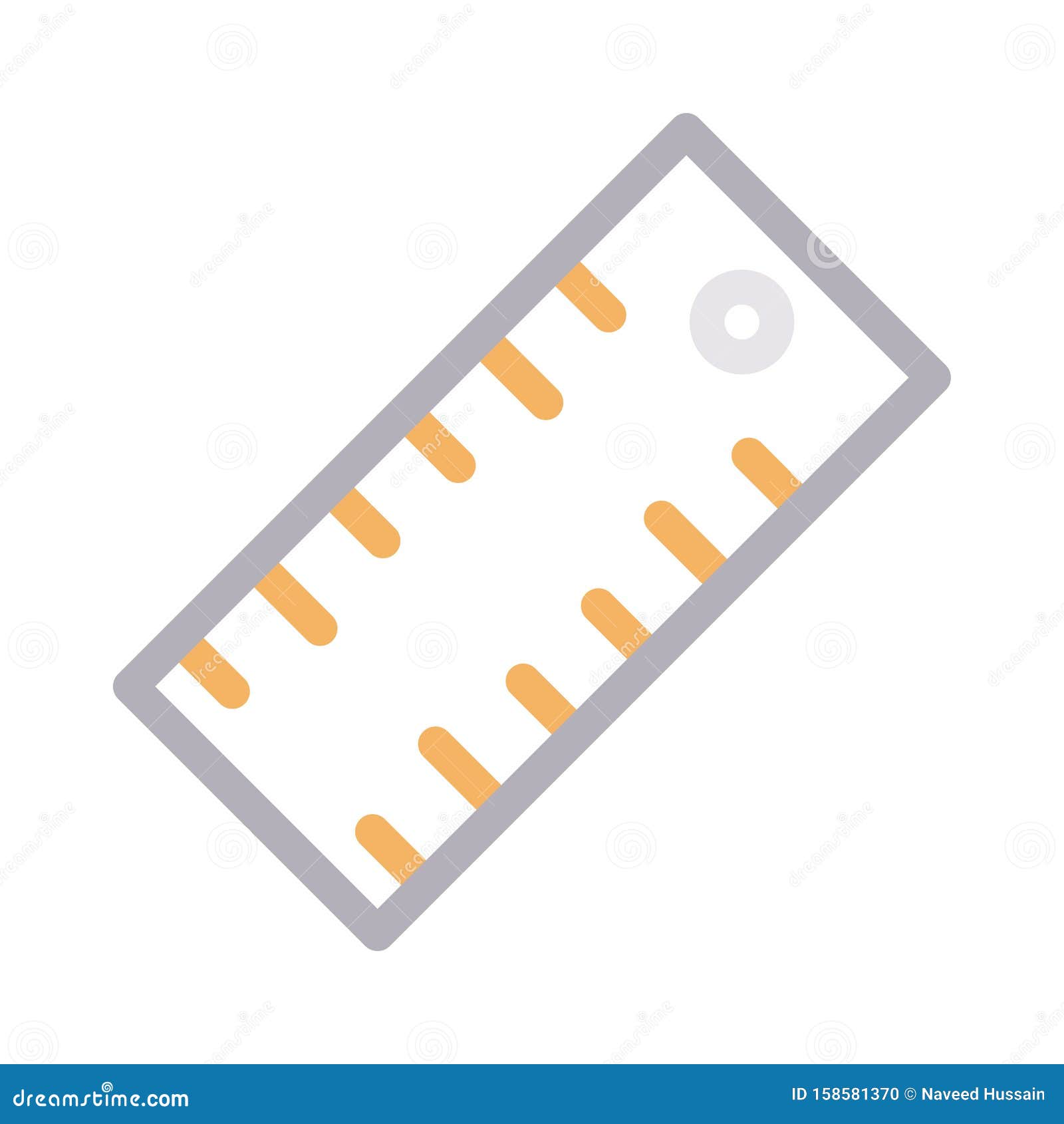 Measure Color Line Vector Icon Stock Vector - Illustration of line ...