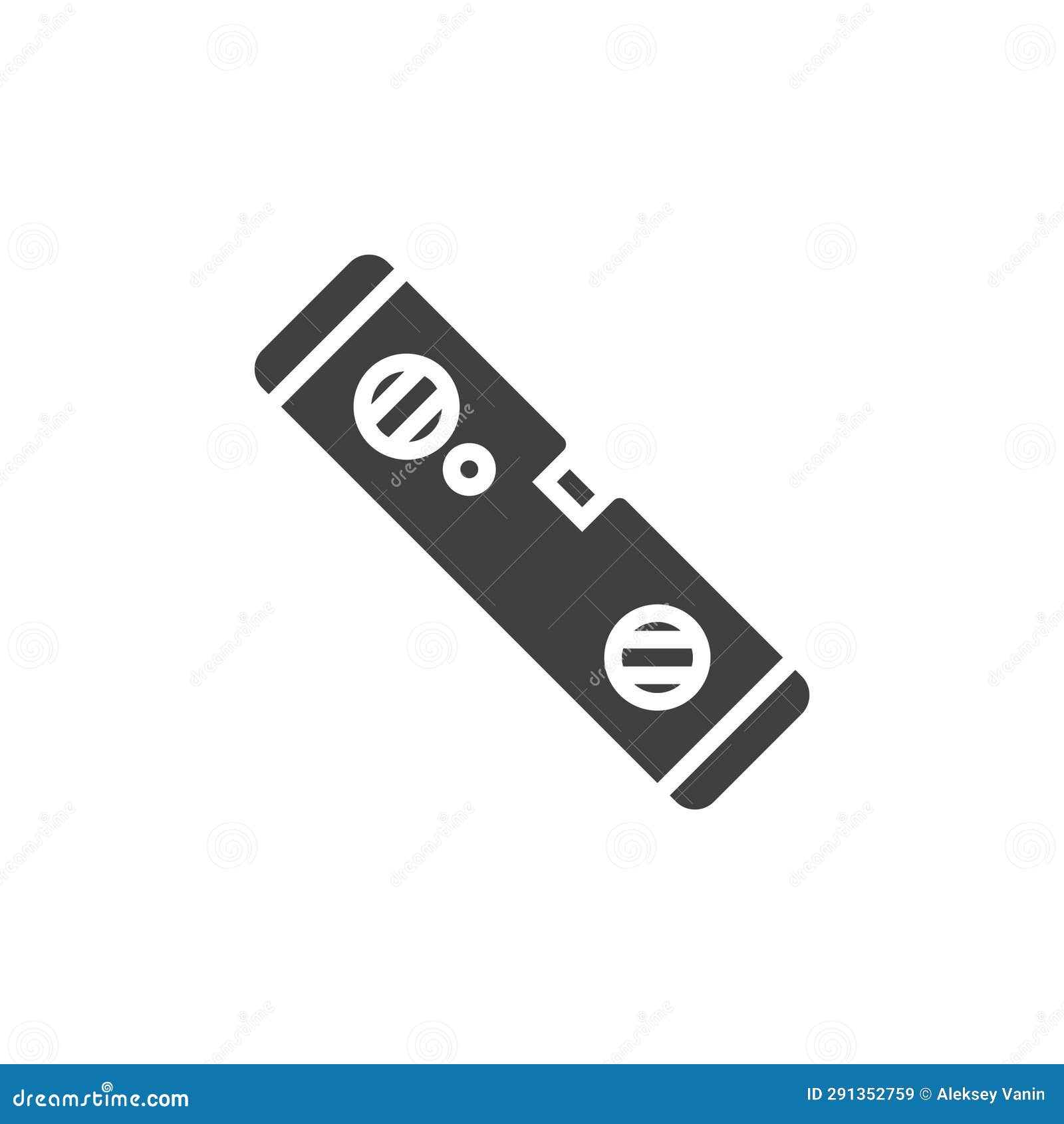 Measure Level Tool Vector Icon Stock Vector - Illustration of icon ...
