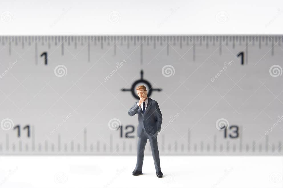 Measure of a man stock image. Image of corporation, stick - 509909