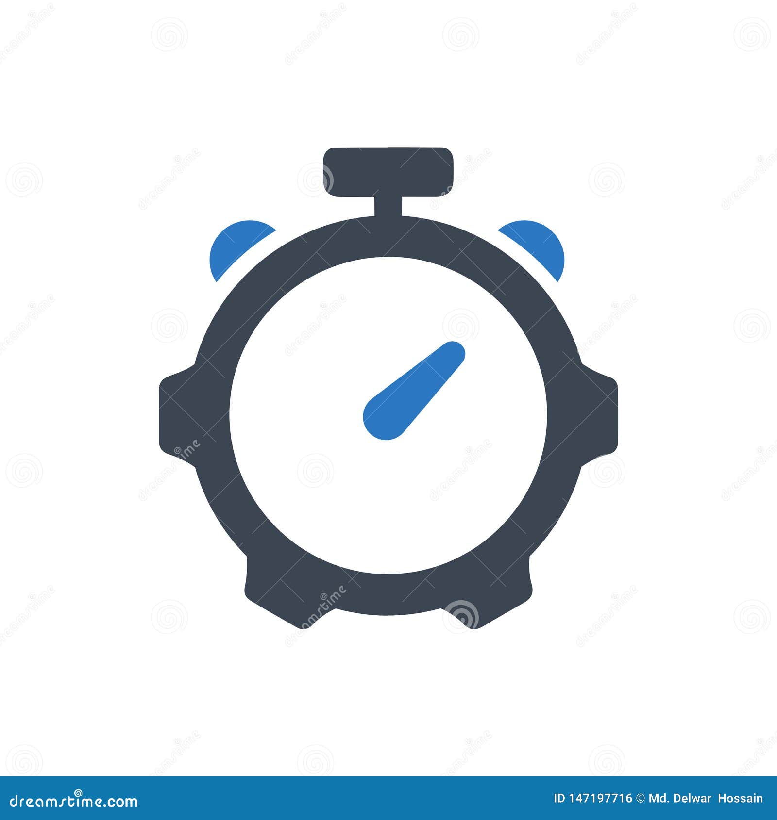 Measure performance icon stock vector. Illustration of symbol - 147197716