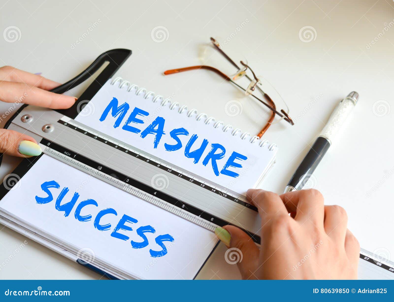 Measure Success Concept in a Company Stock Photo - Image of guidance ... Measure Success Concept in a Company Stock Photo - Image of guidance ...