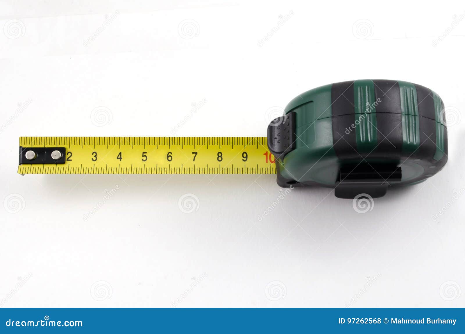 Measure tabe stock photo. Image of centimeter, green - 97262568
