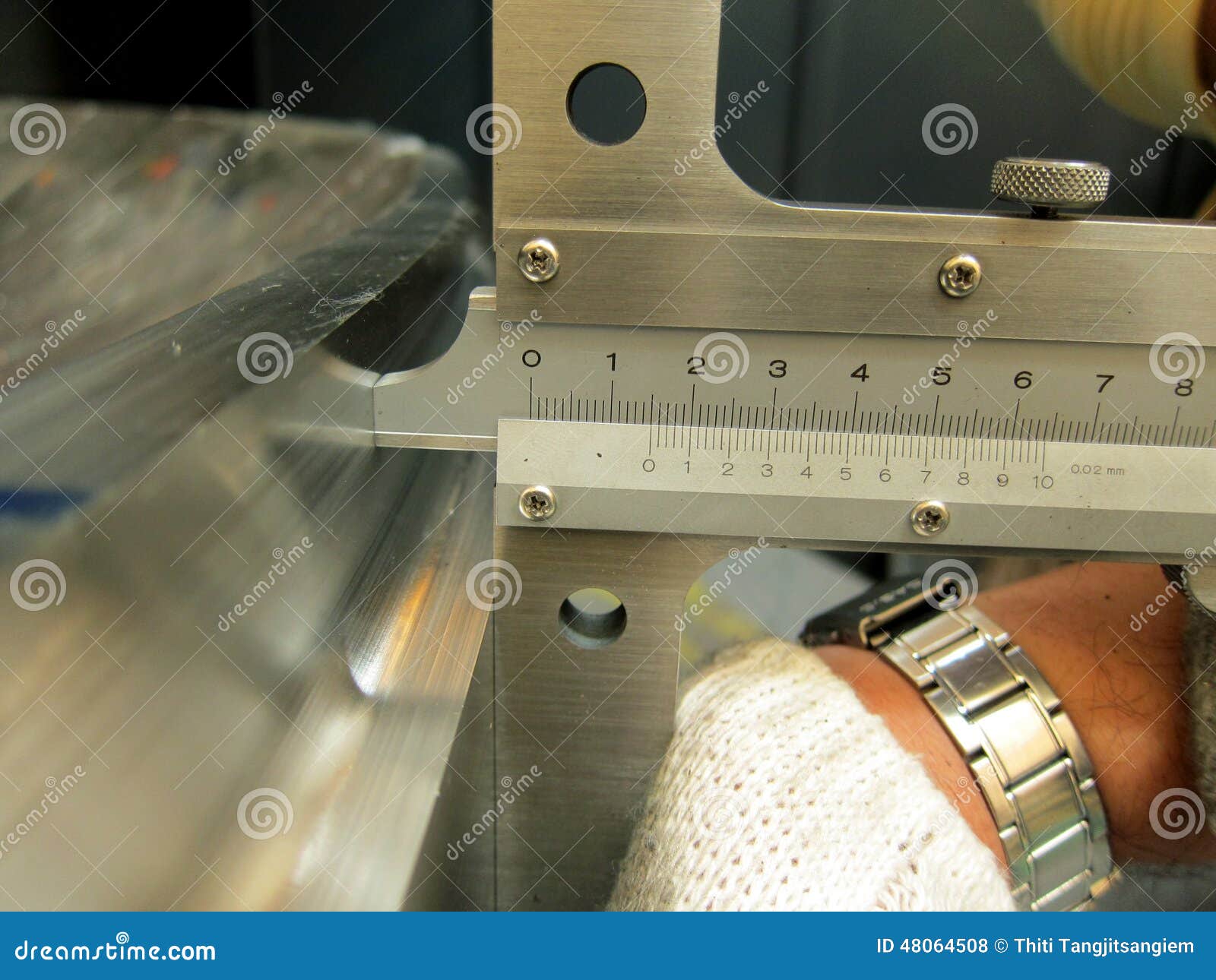 Vernier High Calibration With Gauge Block Royalty-Free Stock Photo ...
