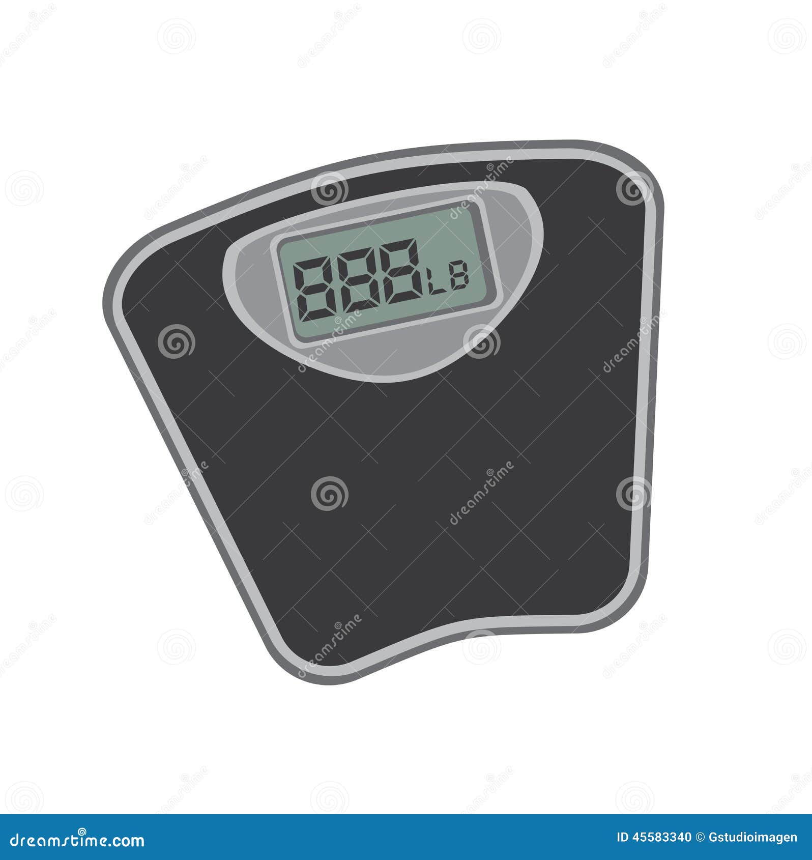 Measure weight design stock vector. Illustration of body - 45583340