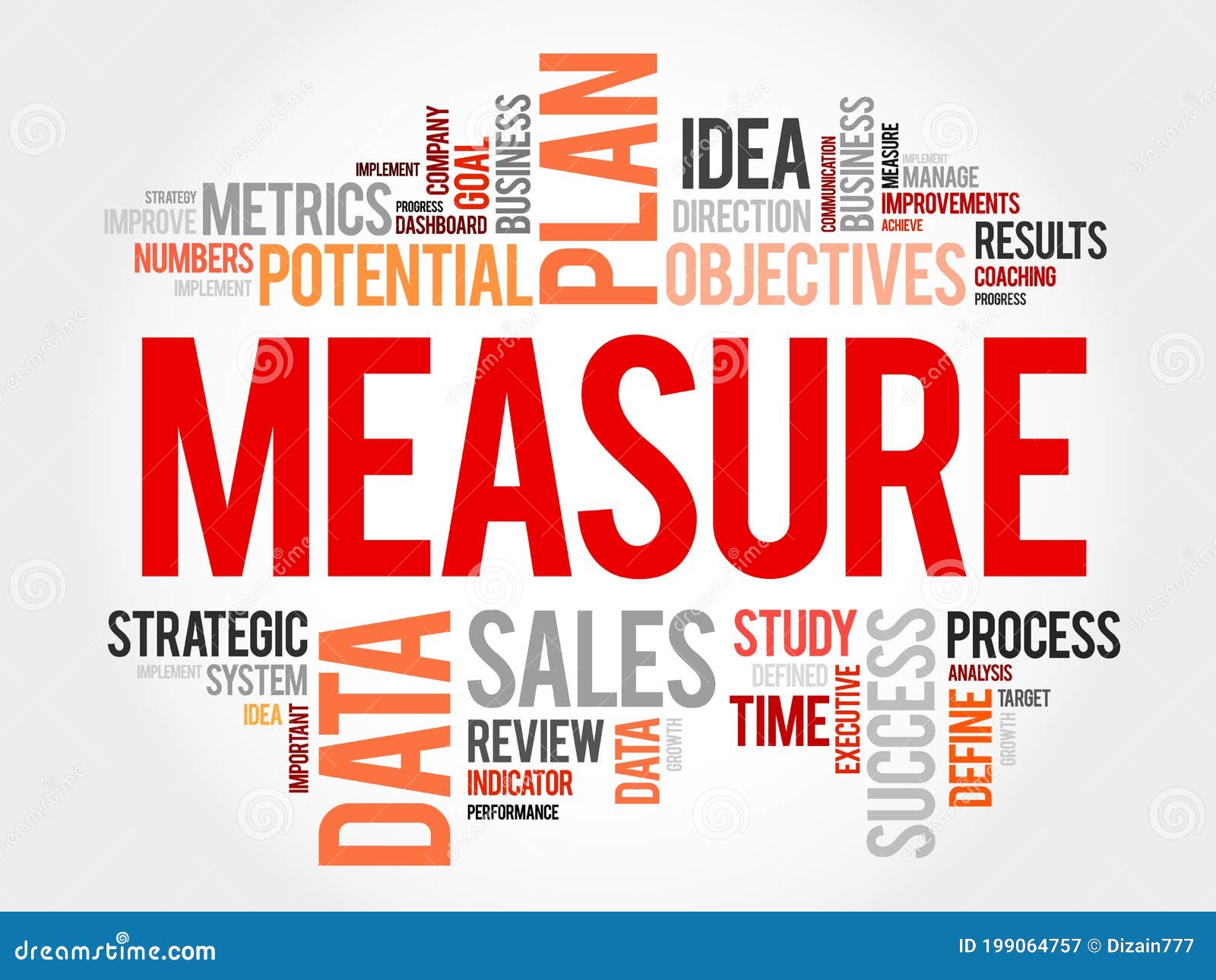 Measure Word Thermometer Level Rating Rising Increase Goal Royalty-Free ...