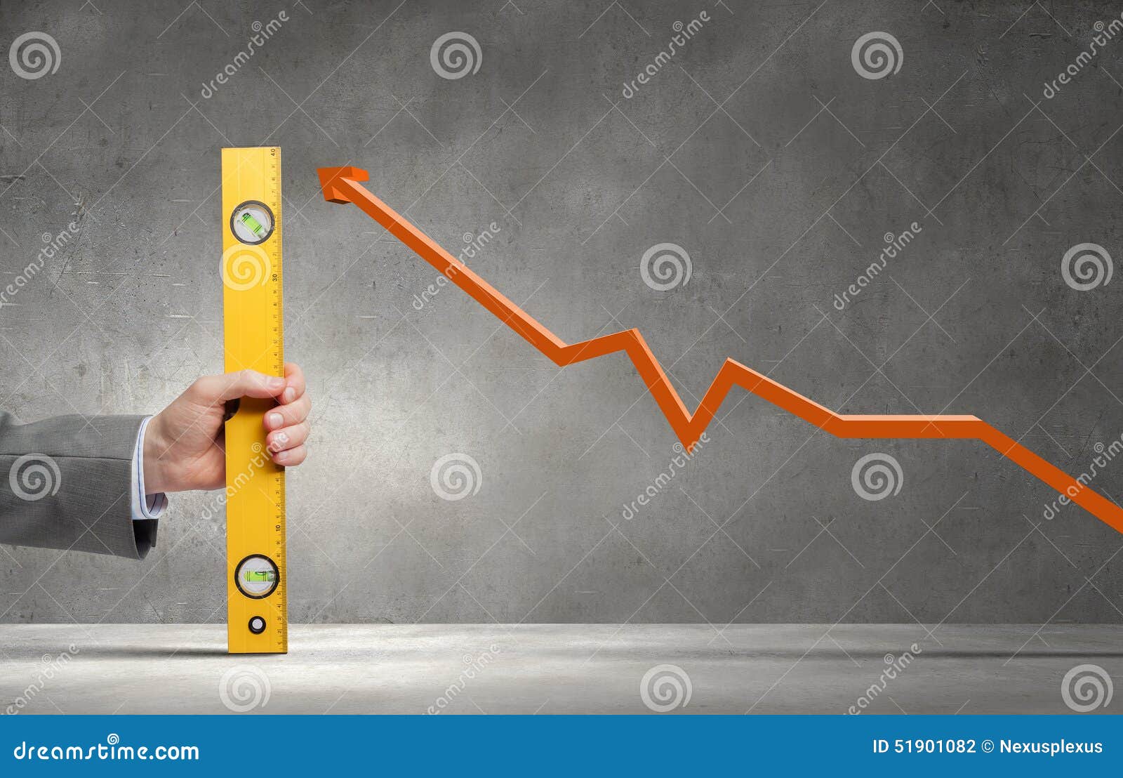 Measure your success! stock photo. Image of measure, chart - 51901082