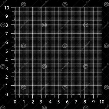 Measured Grid. Graph Plotting Grid Stock Vector - Illustration of ...