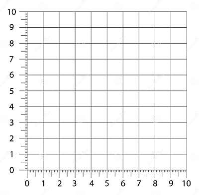Measured Grid. Graph Plotting Grid Stock Vector - Illustration of close ...