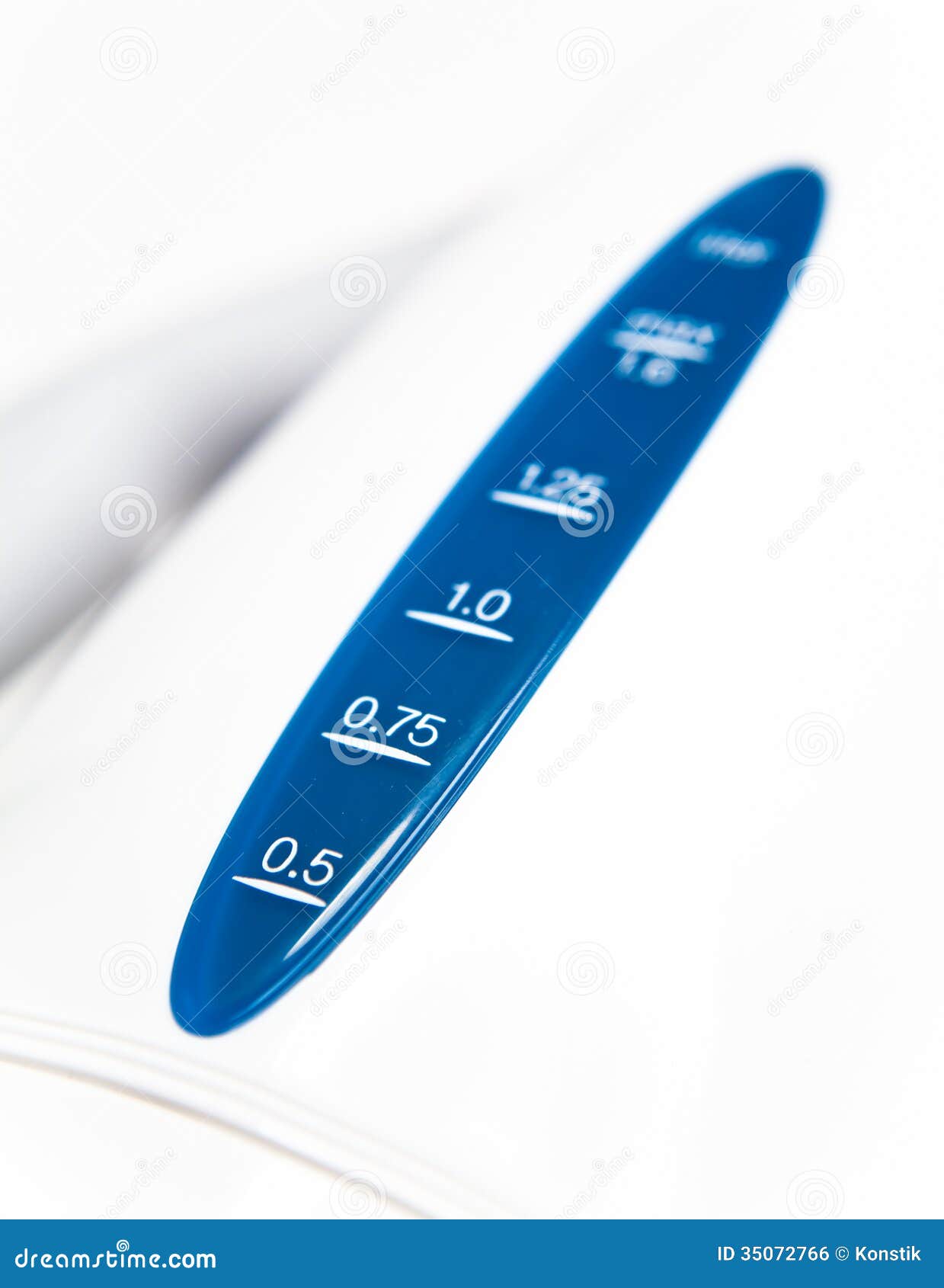 Measured Mark Water Level of the Electric Kettle Stock Photo - Image of ...