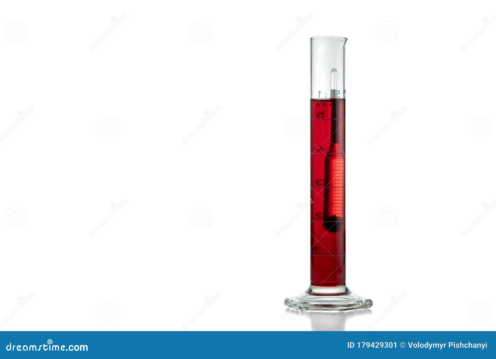 Measurement of Alcohol and Sugar in a Red Wine Stock Image - Image of ...