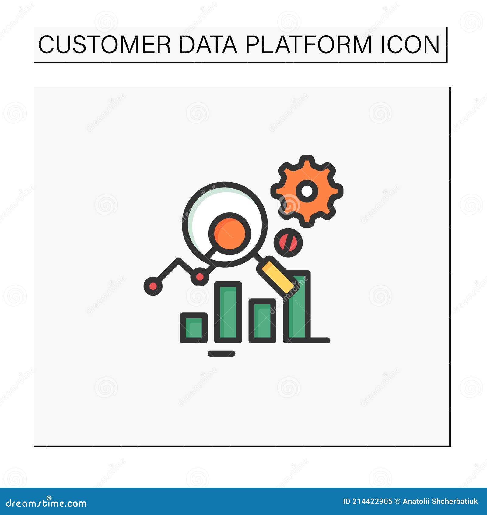 Measurement Analytics Color Icon Stock Vector - Illustration of system ...