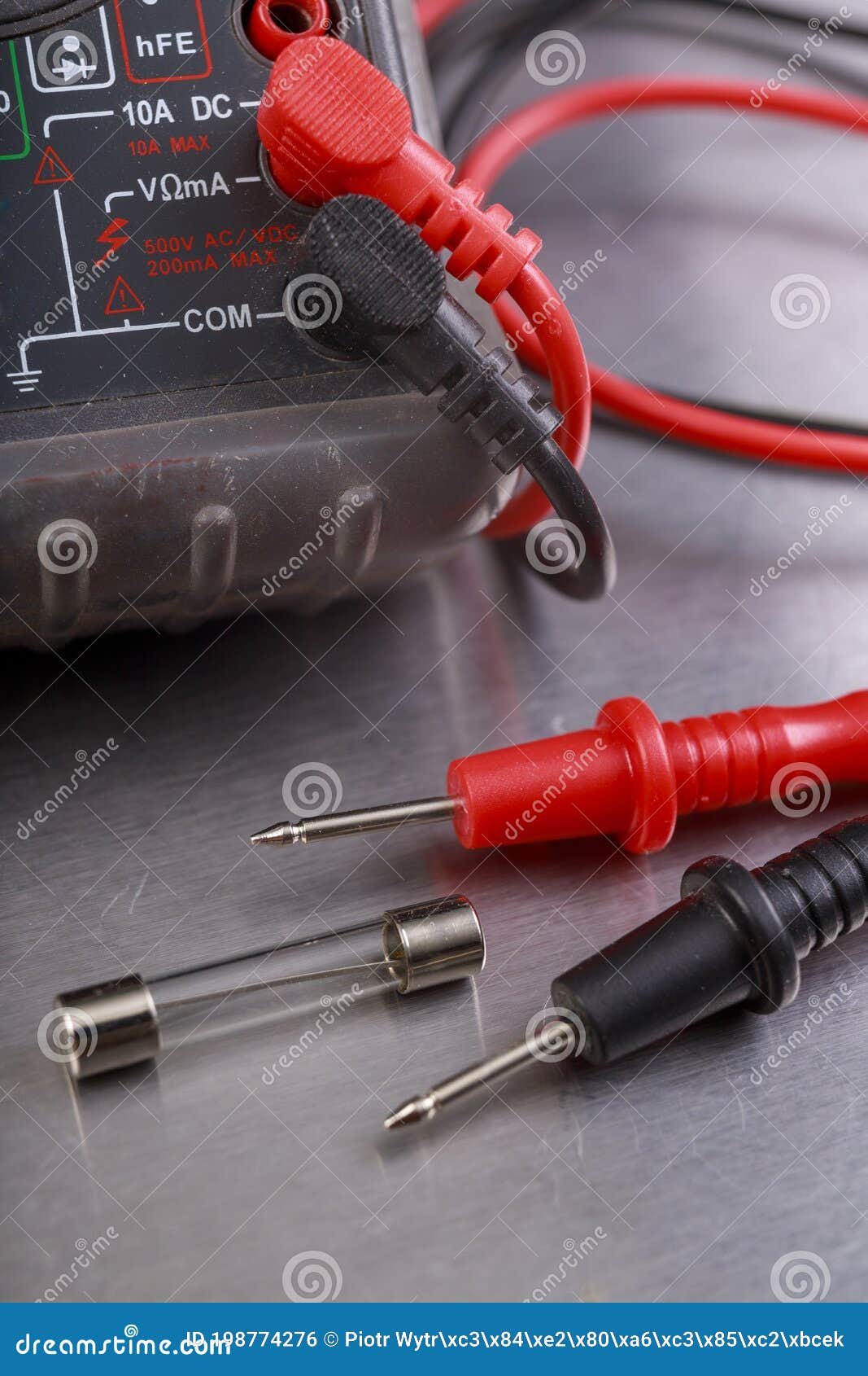 Electric Fuses Installed In The Electrical System. Electric Shock ...