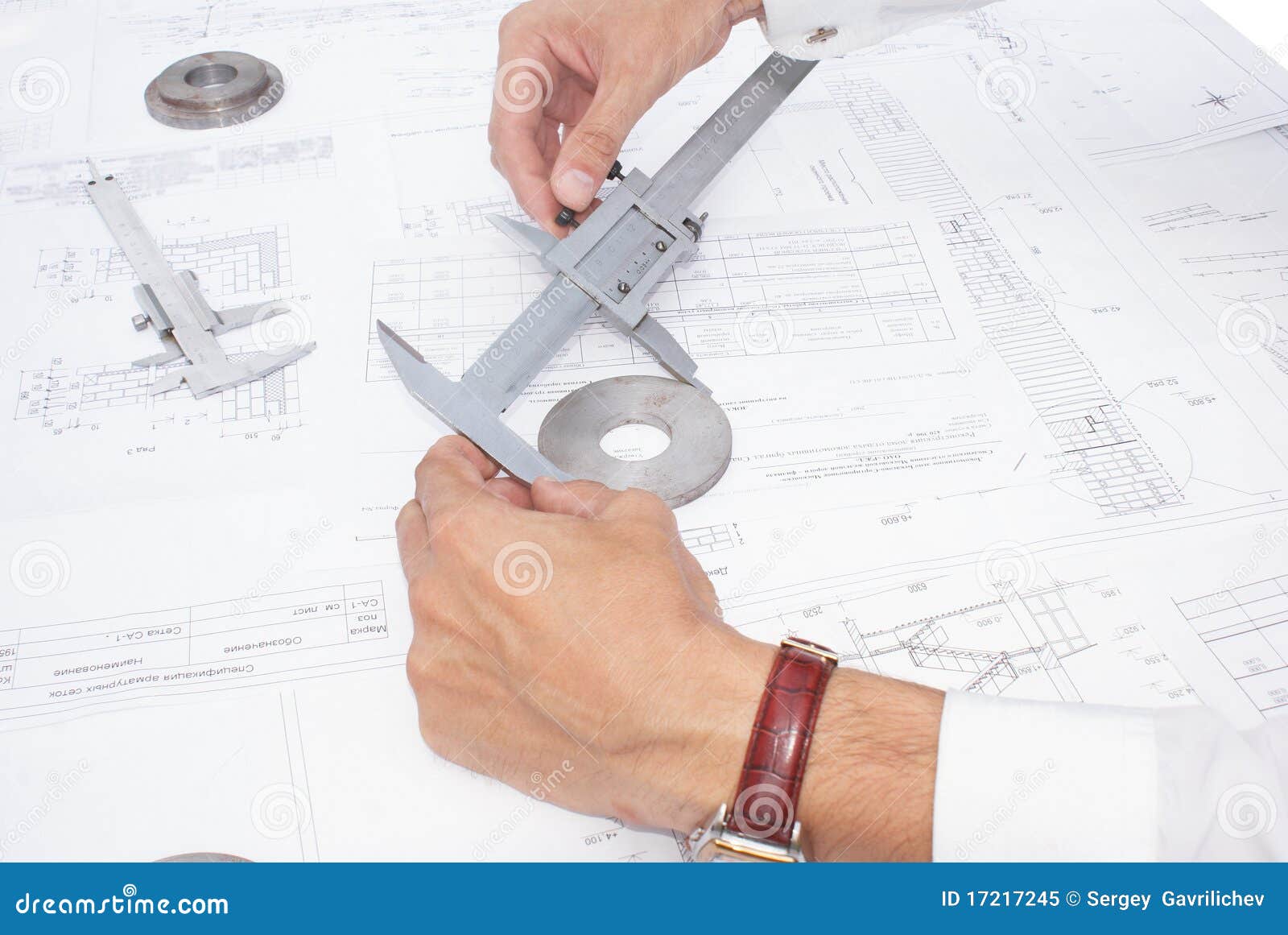 Measurement of details stock image. Image of metal, measurement - 17217245