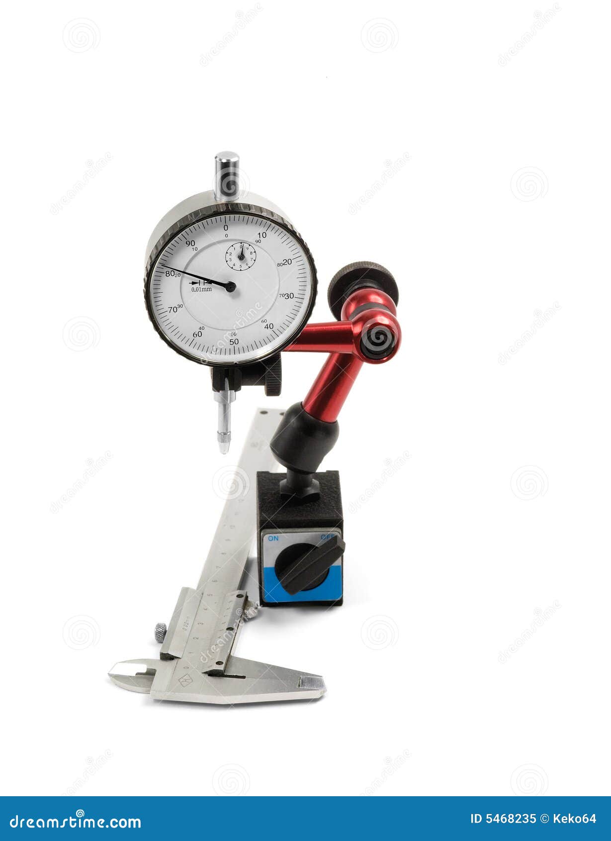 Measurement instrument stock image. Image of steel, precision - 5468235