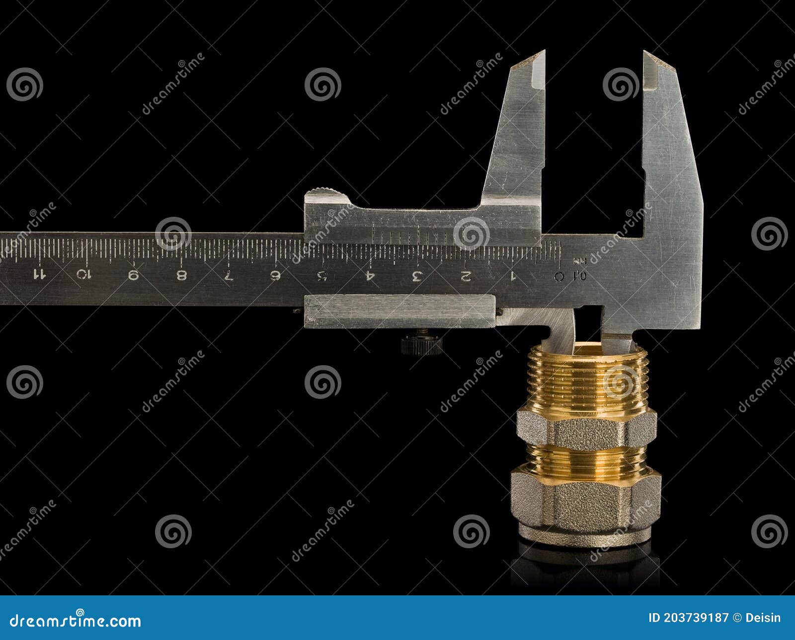 Measurement of Internal Diameter of the Plug by Means of Caliper Stock ...