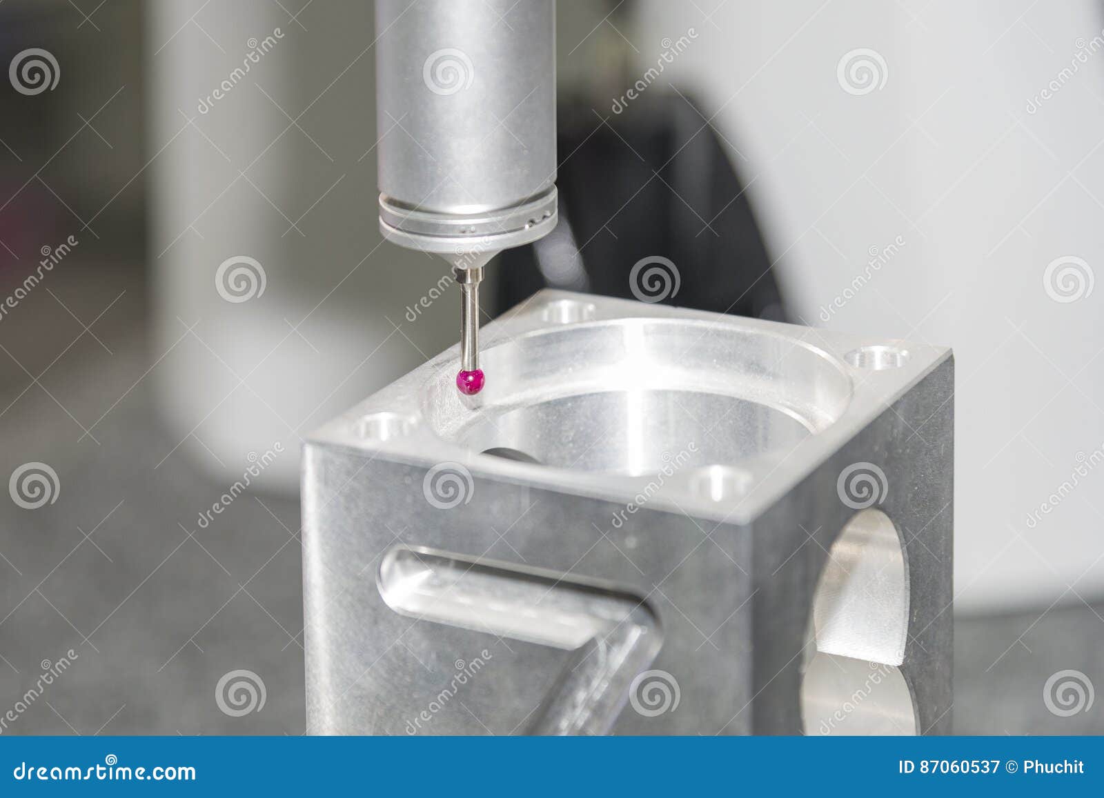 The measurement probe stock image. Image of industry - 87060537