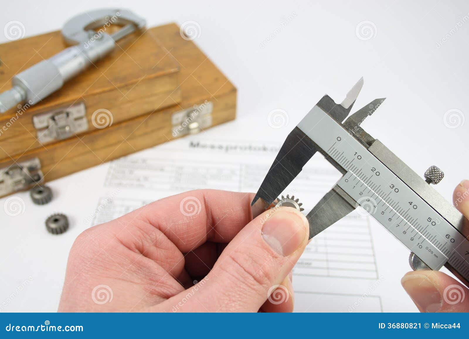 Measurement report stock image. Image of sheet, inspection - 36880821
