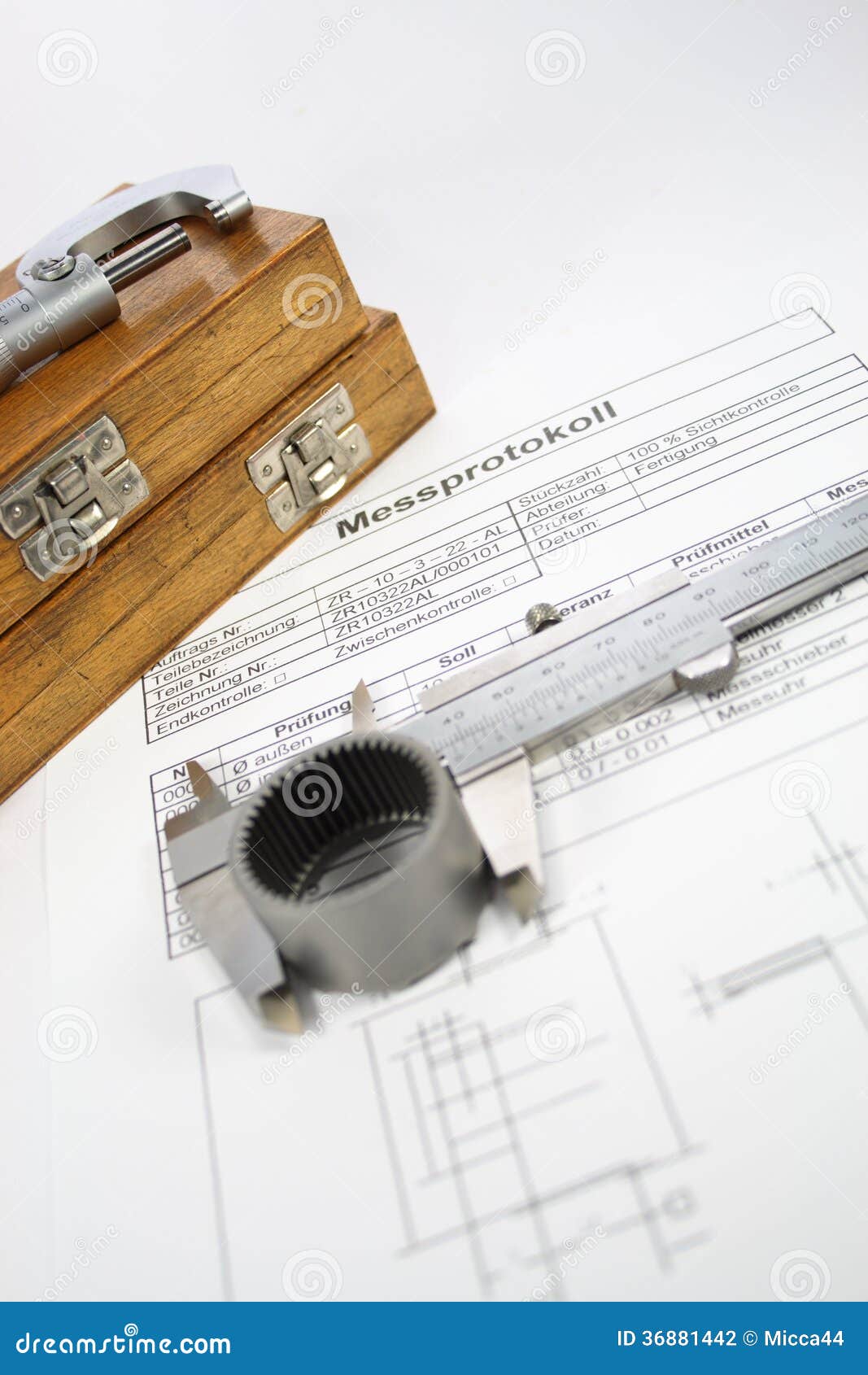 Measurement report stock photo. Image of test, analog - 36881442