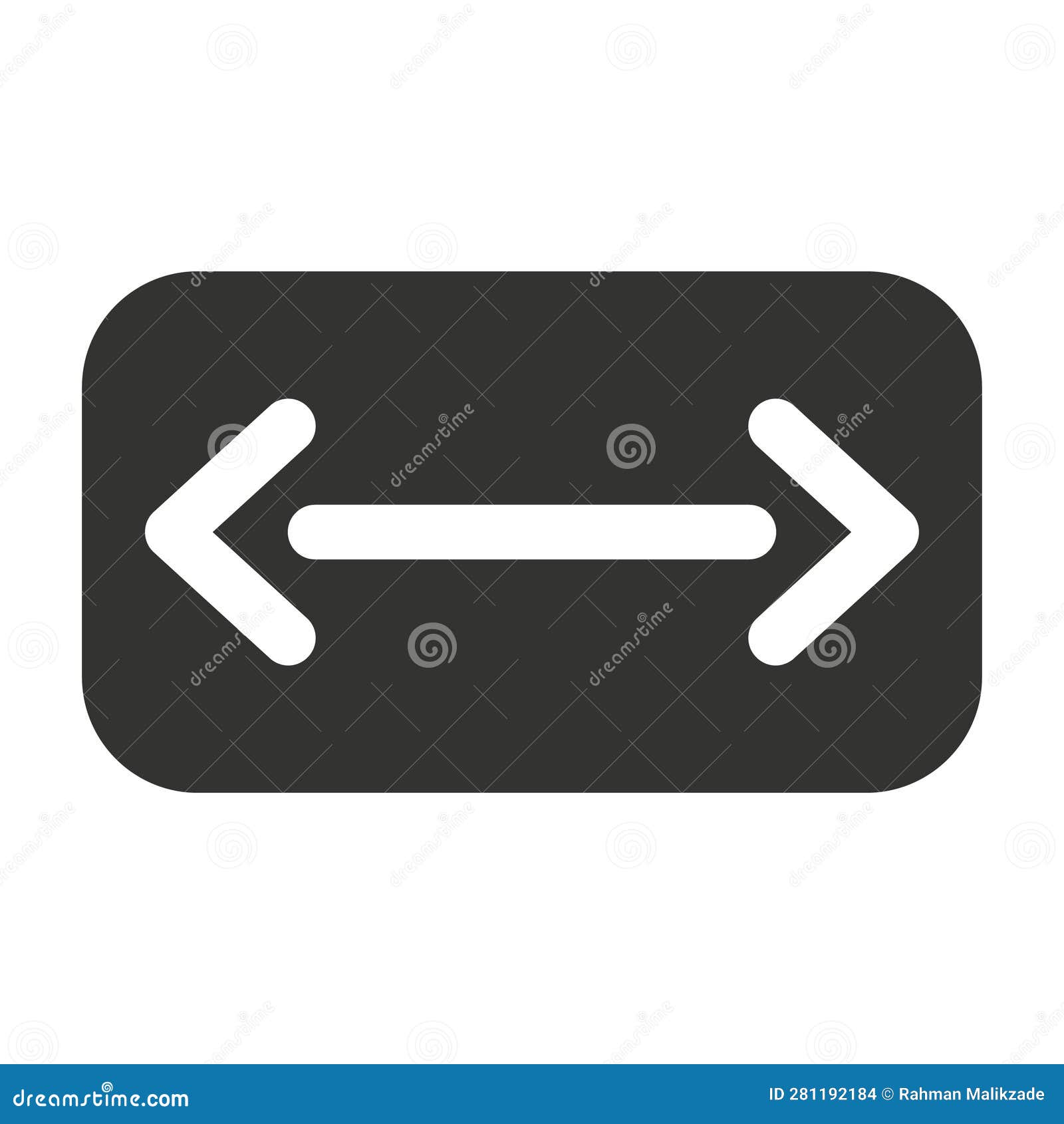 Measurement Ruler Icon. User Interface, Width Vector Illustration Stock ...