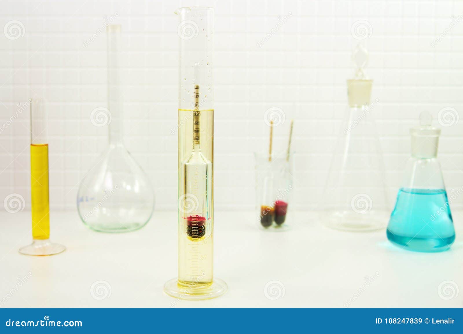 Measurement of Solution Density with a Hydrometer Stock Image - Image ... Measurement of Solution Density with a Hydrometer Stock Image - Image ...