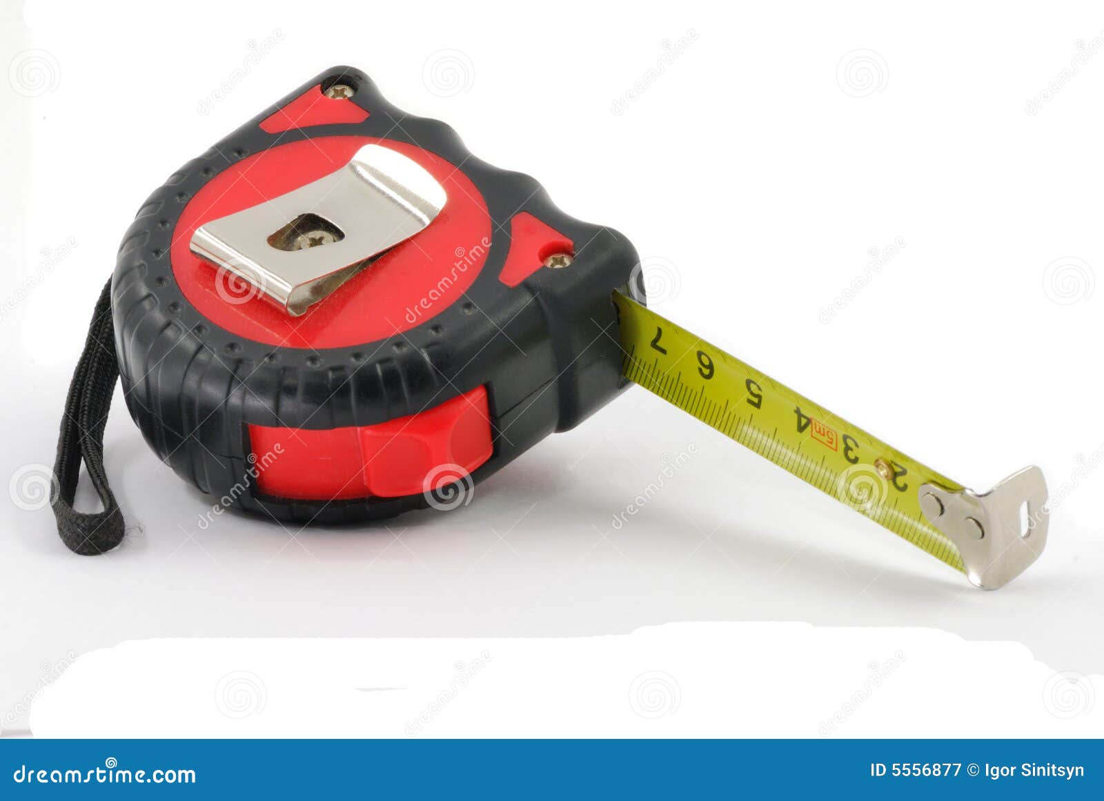 Measurement tape stock image. Image of black, plastic - 5556877