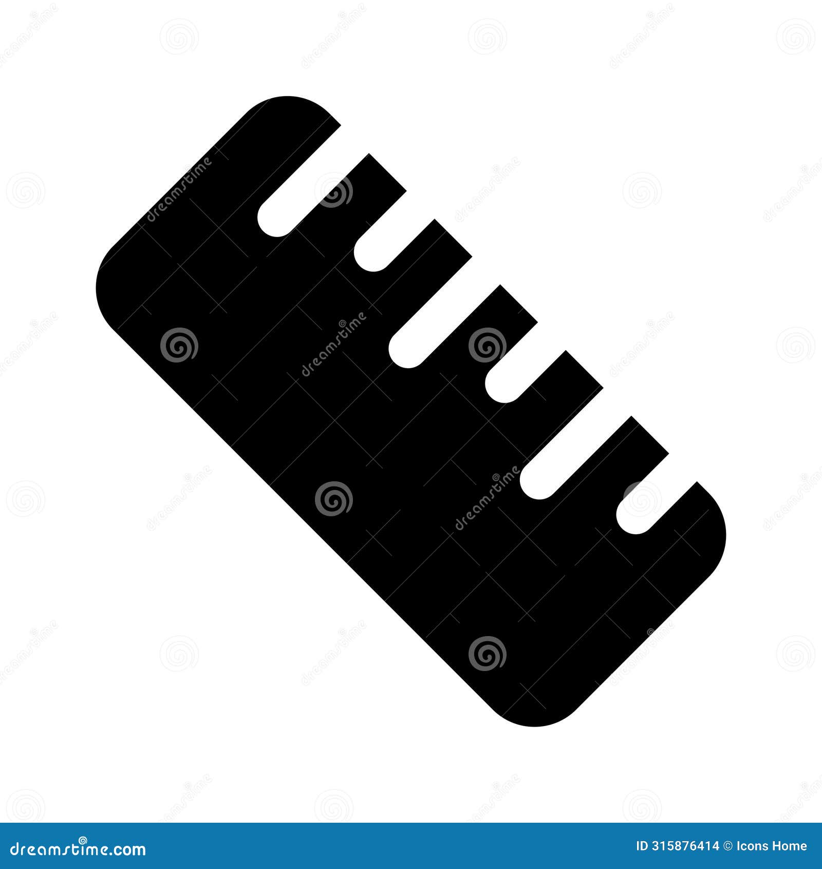 Measurement Tools Icons. Ruler And Caliper Signs. Precision Measurement ...