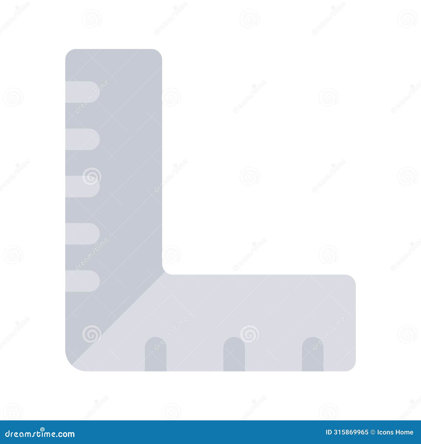 Measurement Tools Icons. Ruler And Caliper Signs. Precision Measurement ...