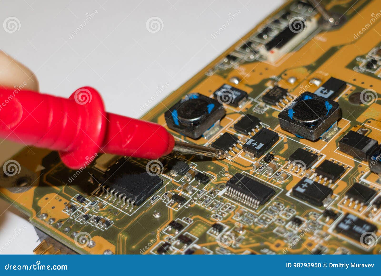 Measurement of Voltage, Current Ampers and Resistance of the Electronic ...