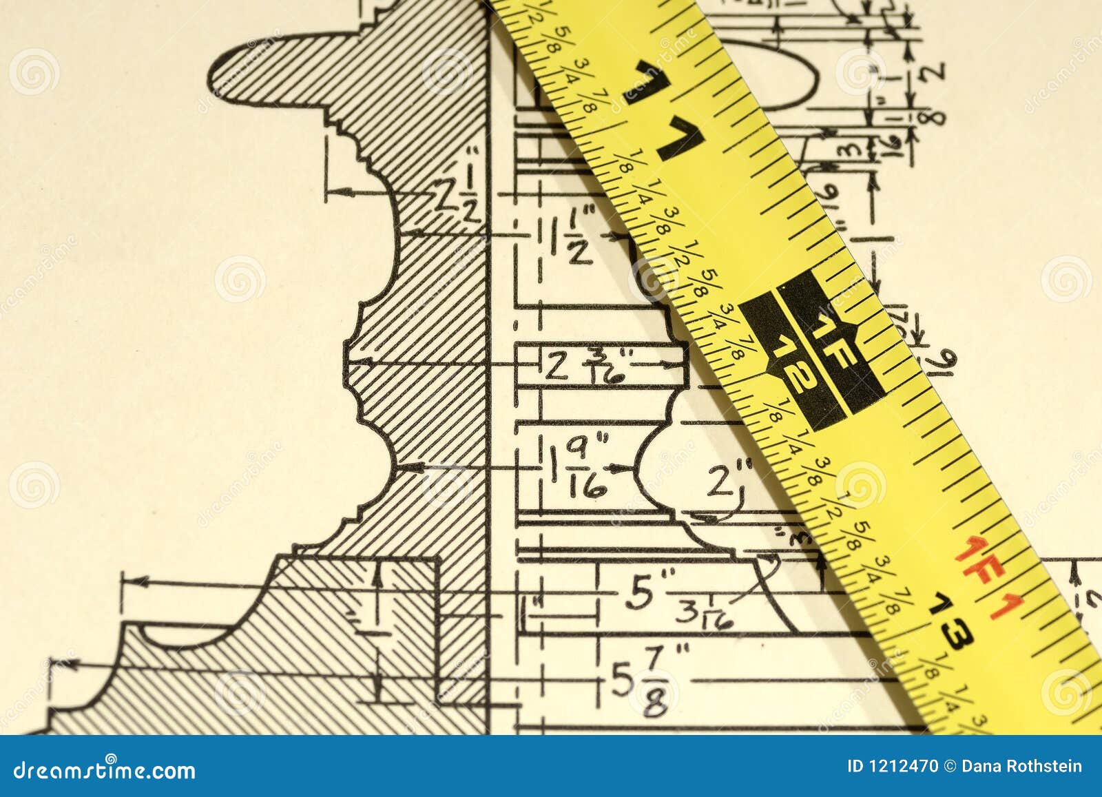 Measurements stock photo. Image of build, drafting, drawing - 1212470