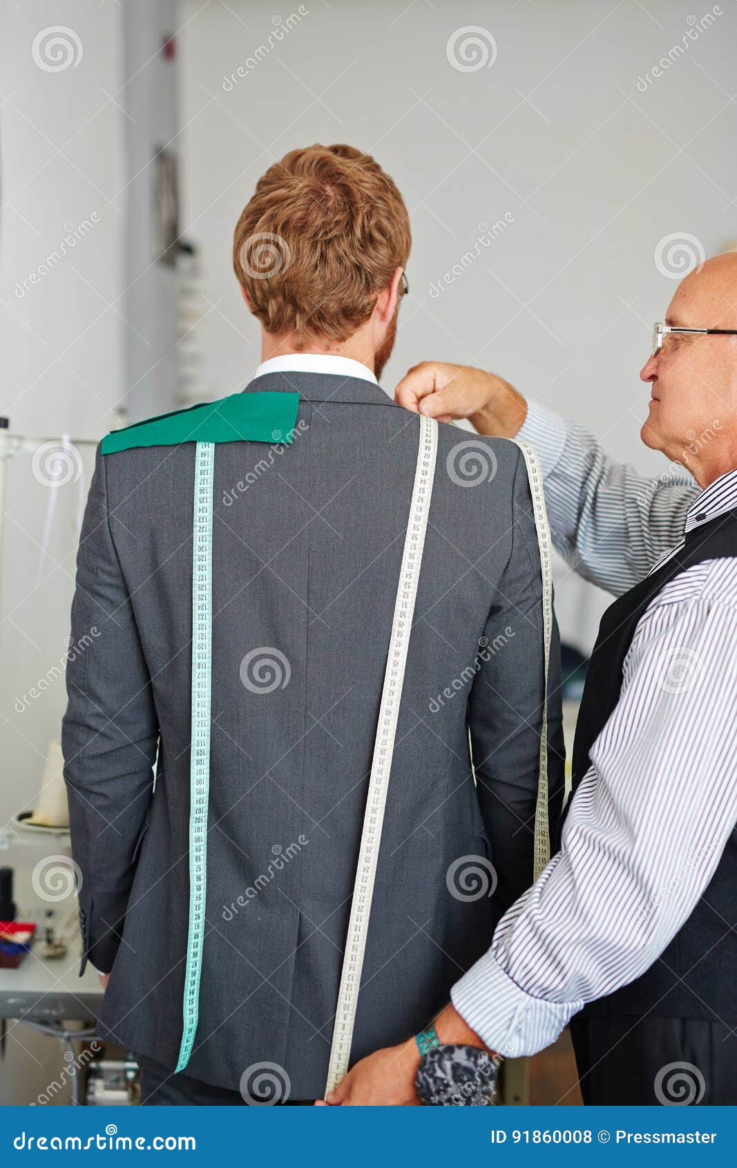 Measurements for Tailored Suit Stock Photo - Image of model, tape: 91860008