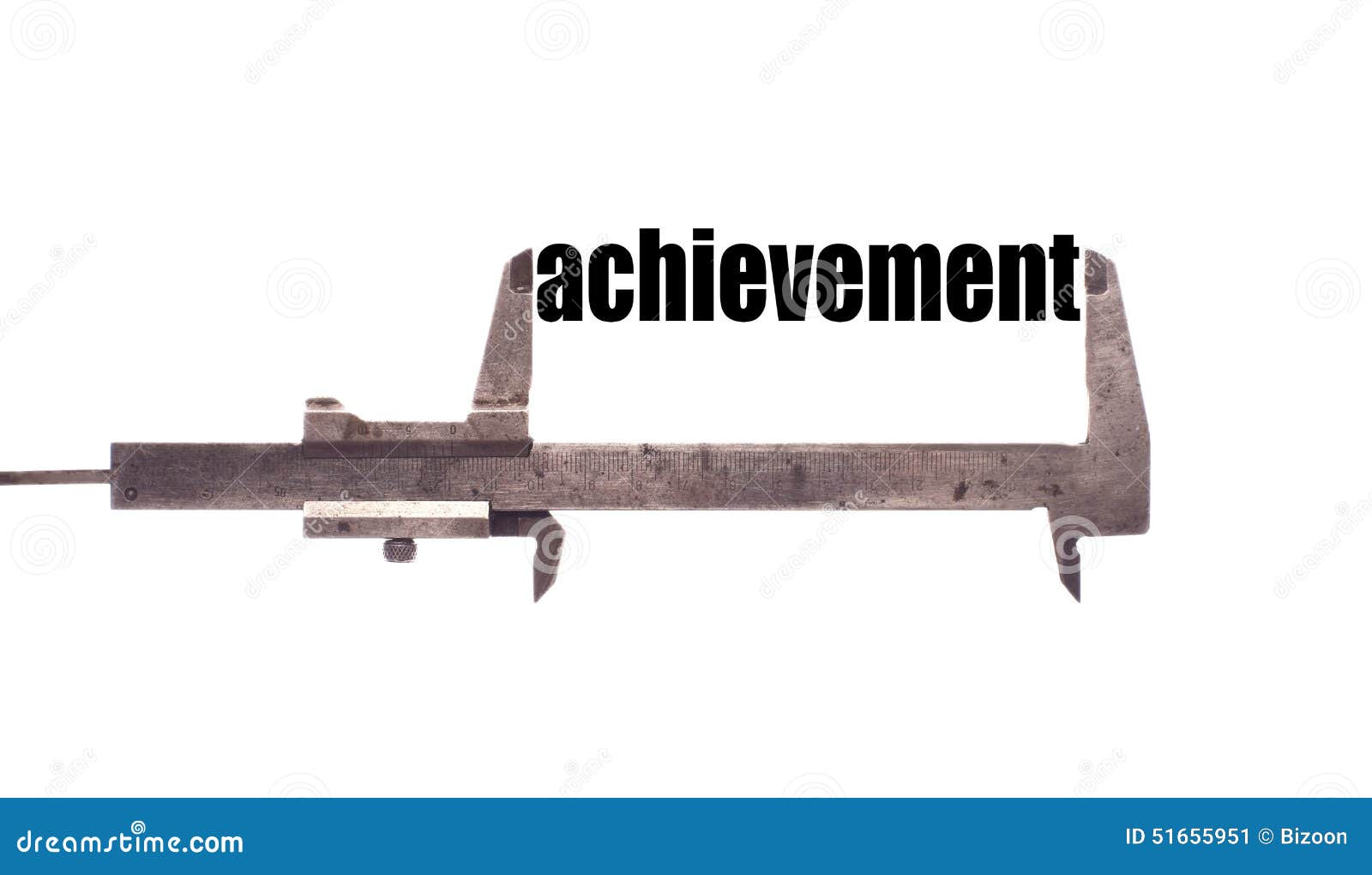 Measuring achievement stock image. Image of improvement - 51655951