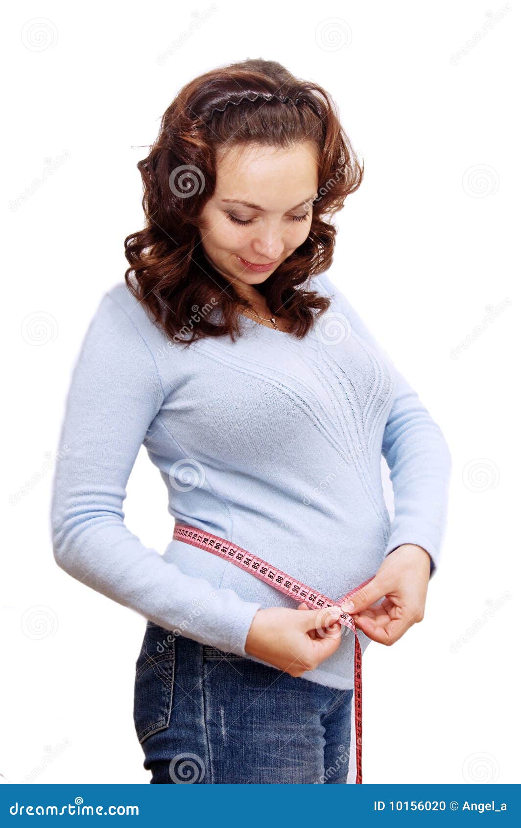 Measuring belly stock photo. Image of handsome, baby - 10156020