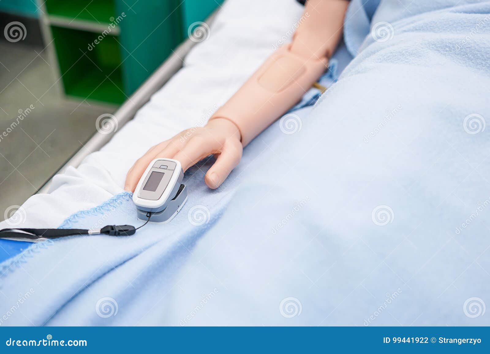 Measuring the Concentration of Oxygen in the Blood is Put in a Doll of ...