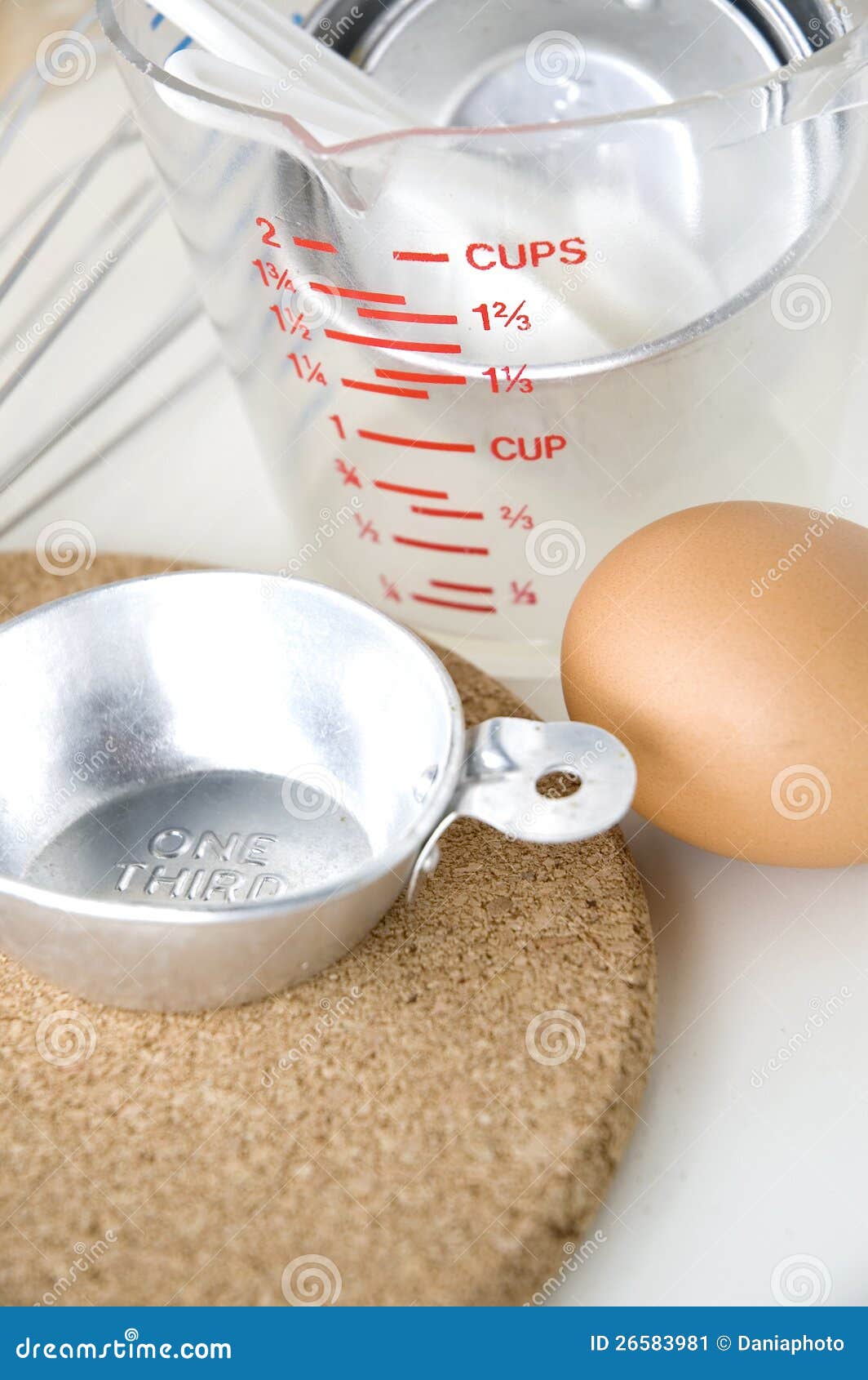 Measuring cup stock image. Image of gourmet, tasty, nutrition - 26583981