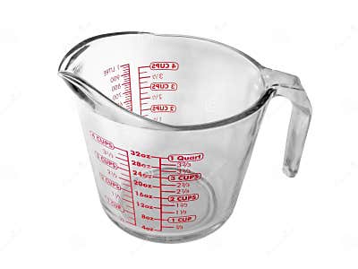 Measuring Cup stock image. Image of litre, cook, path - 4934097