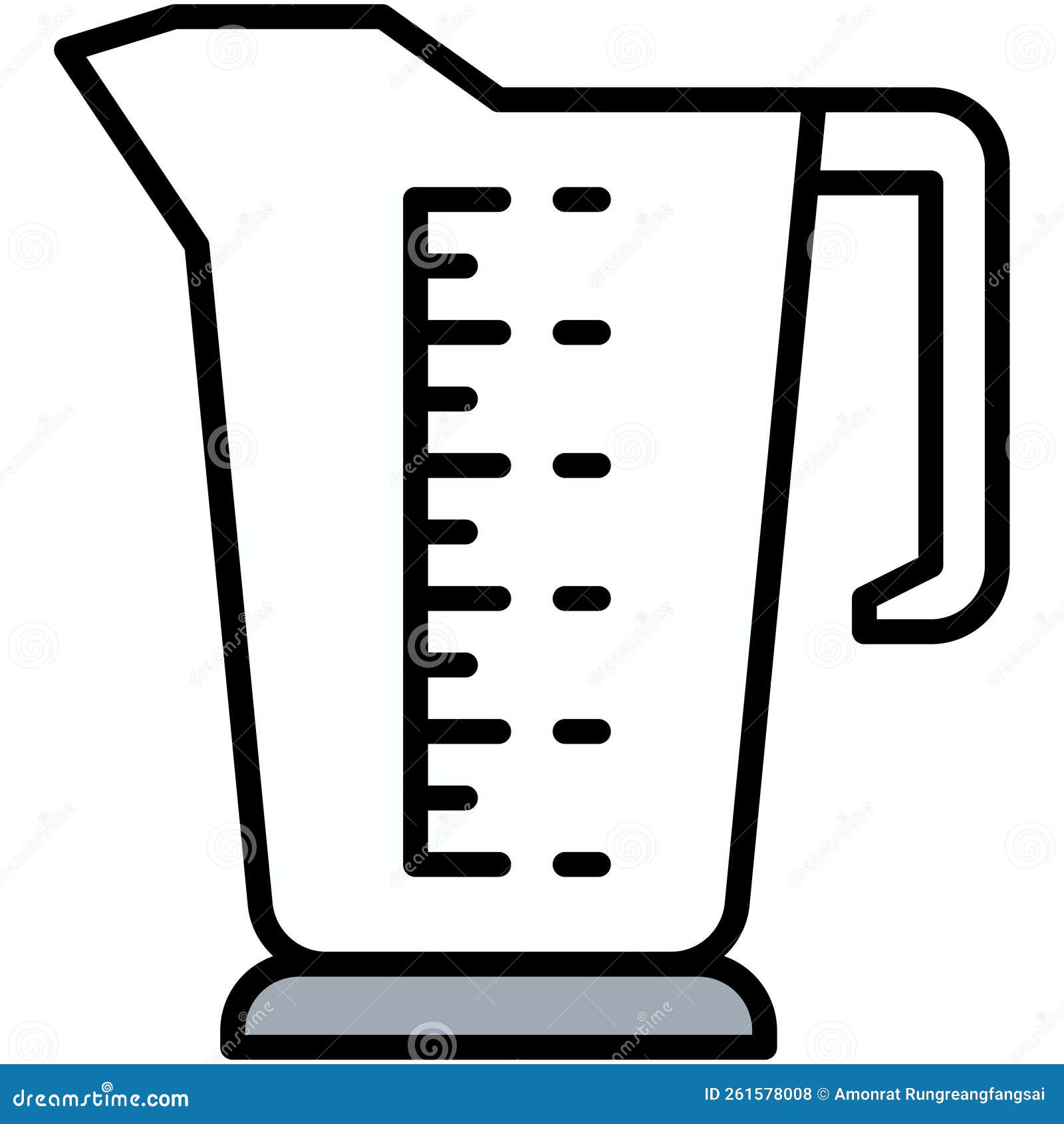 Measuring Cup Icon, Coffee Shop Related Vector Stock Vector ...