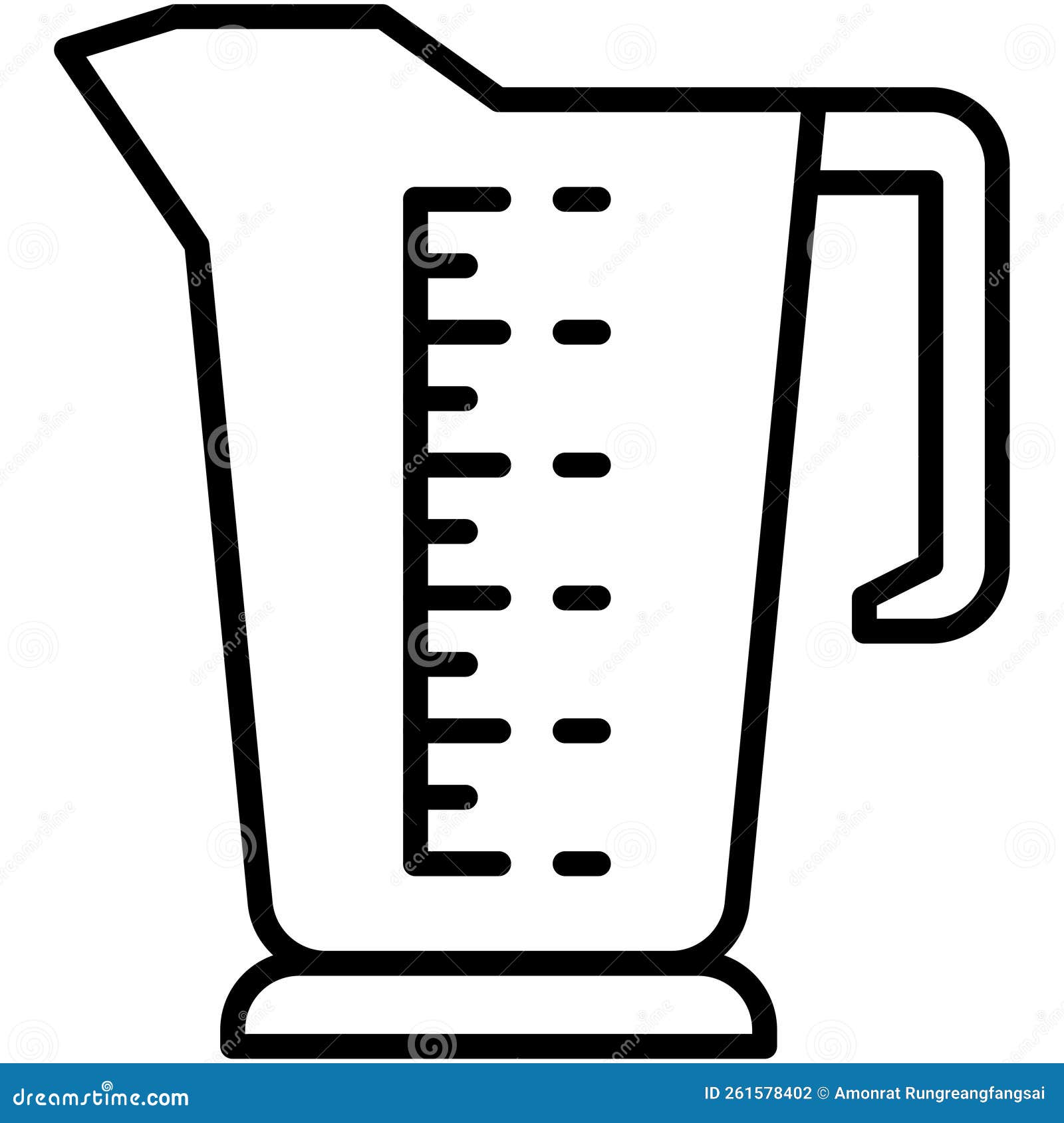Measuring Cup Icon, Coffee Shop Related Vector Stock Vector ...