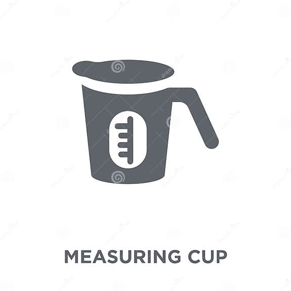 Measuring Cup Icon from Collection. Stock Vector - Illustration of ...