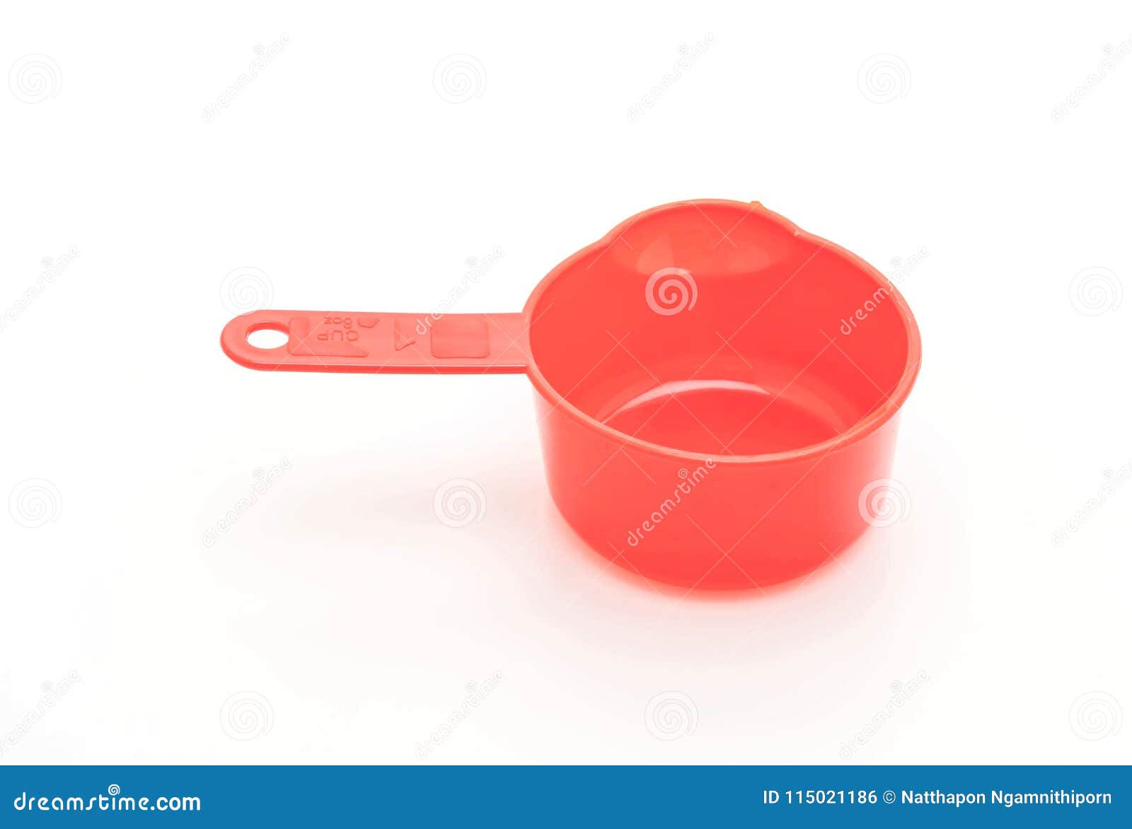 Measuring Cup on White Background Stock Photo - Image of measurement ...