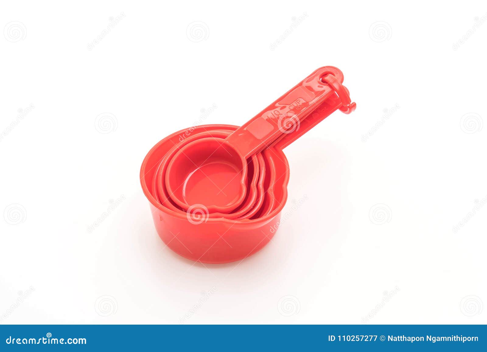 Measuring Cup on White Background Stock Image - Image of isolated ...