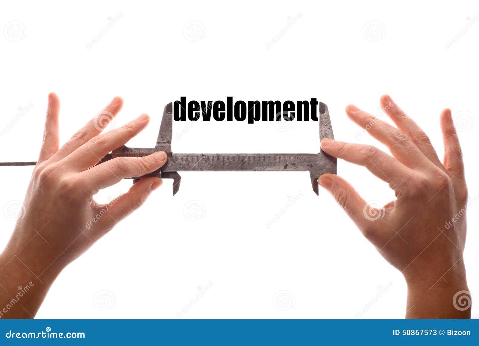 Measuring development stock image. Image of hand, accuracy - 50867573