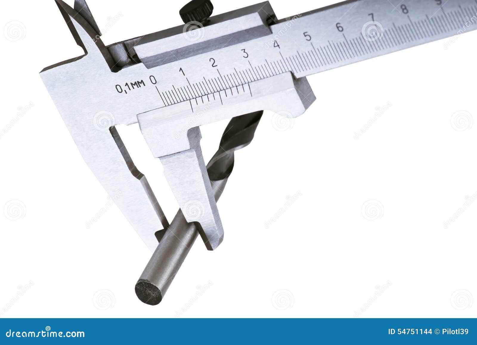 The Measuring Device Calipers Stock Photo - Image of background, gauge ...