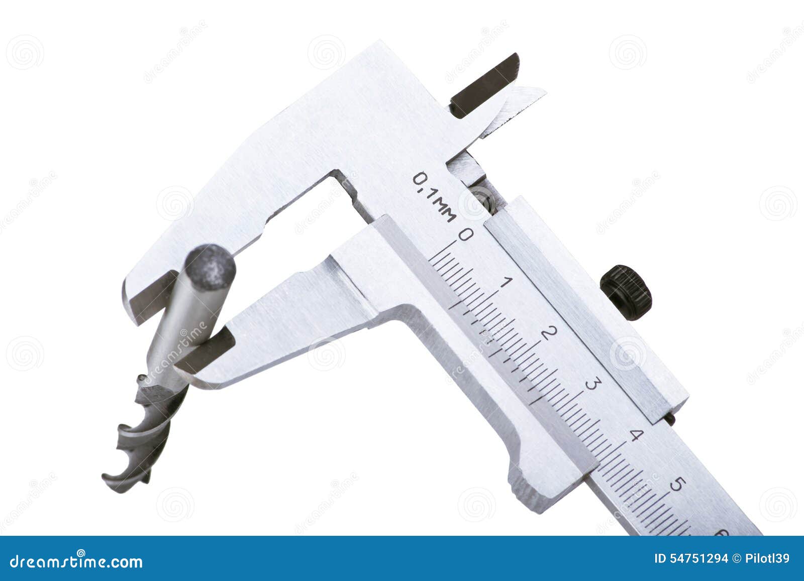 The Measuring Device Calipers Stock Photo - Image of millimeter ...