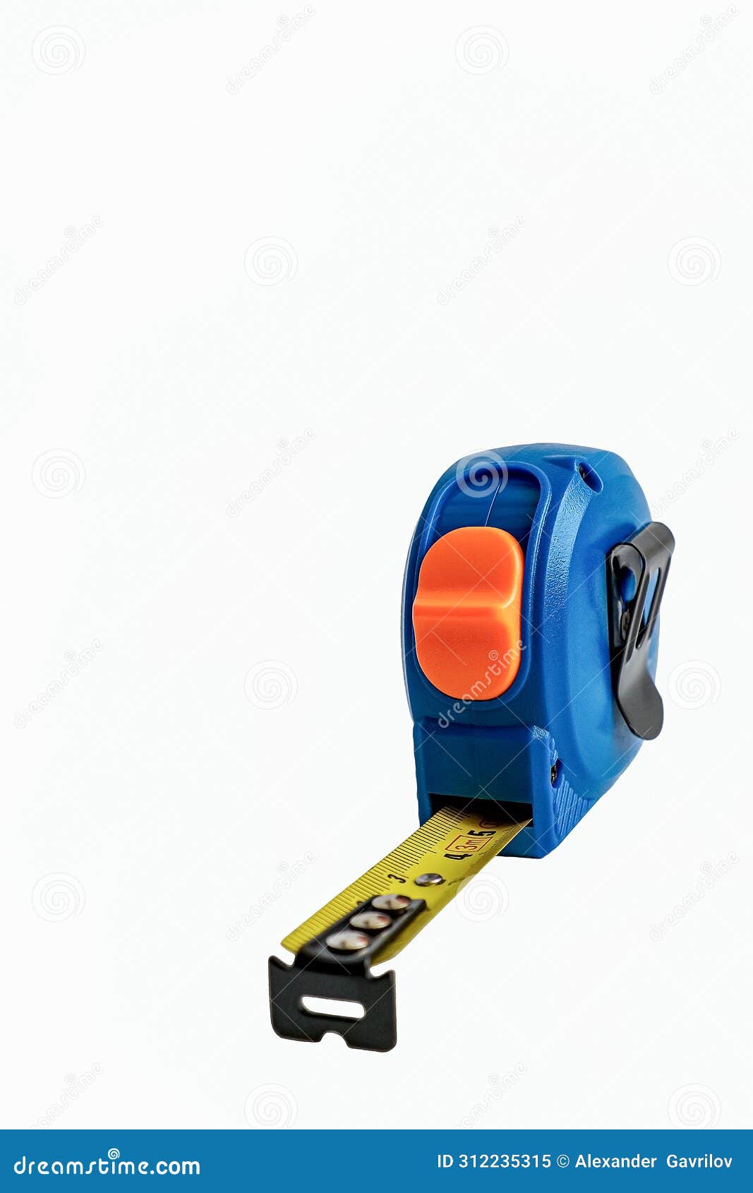 Measuring Device. Meter. a Working Tool on a White Background ...